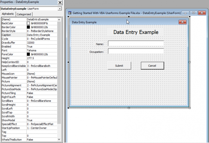 Getting Started With VBA UserForms | Excelerator Solutions
